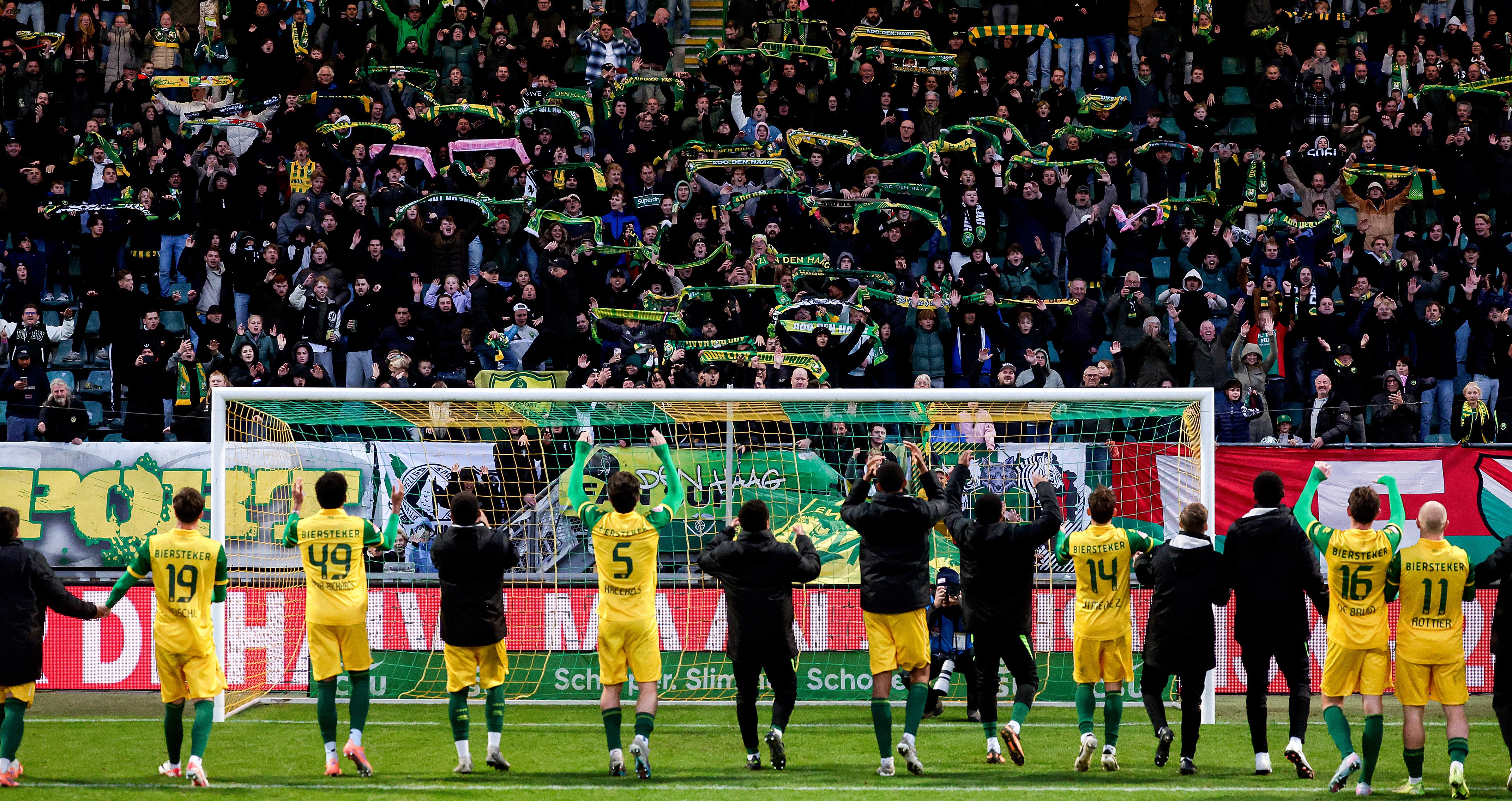 De officiële website van ADO Den Haag