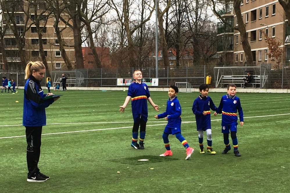 Donny Gorter en Hennos Asmelash bij Haagse Hout - ADO Den Haag
